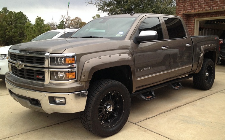 Brownstone Metallic paint fans - 2014-2018 Silverado 1500 & Sierra 1500 ...