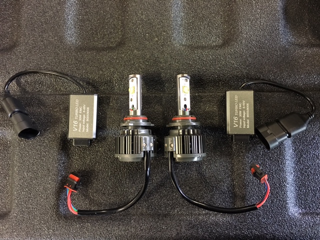 V16 Turbo LED 30w 3600 Lumens 9006 Headlights - Classifieds (Buy/Sell ...