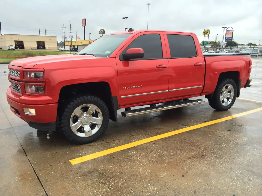 2014 Silverado LTZ 4x4 leveled 33s colormatched - 2014 - 2018 Chevy ...