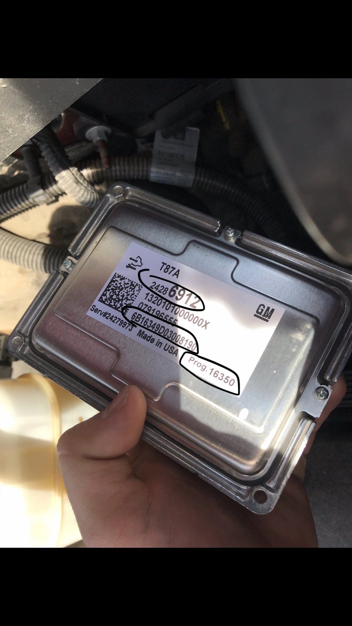 TCM location 18 V6 | Chevy Colorado & GMC Canyon