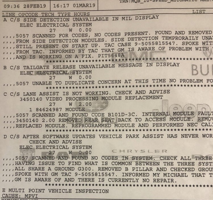 Radio Disappearing Favorites - Troubleshooting, Warranty & Recalls - GM ...