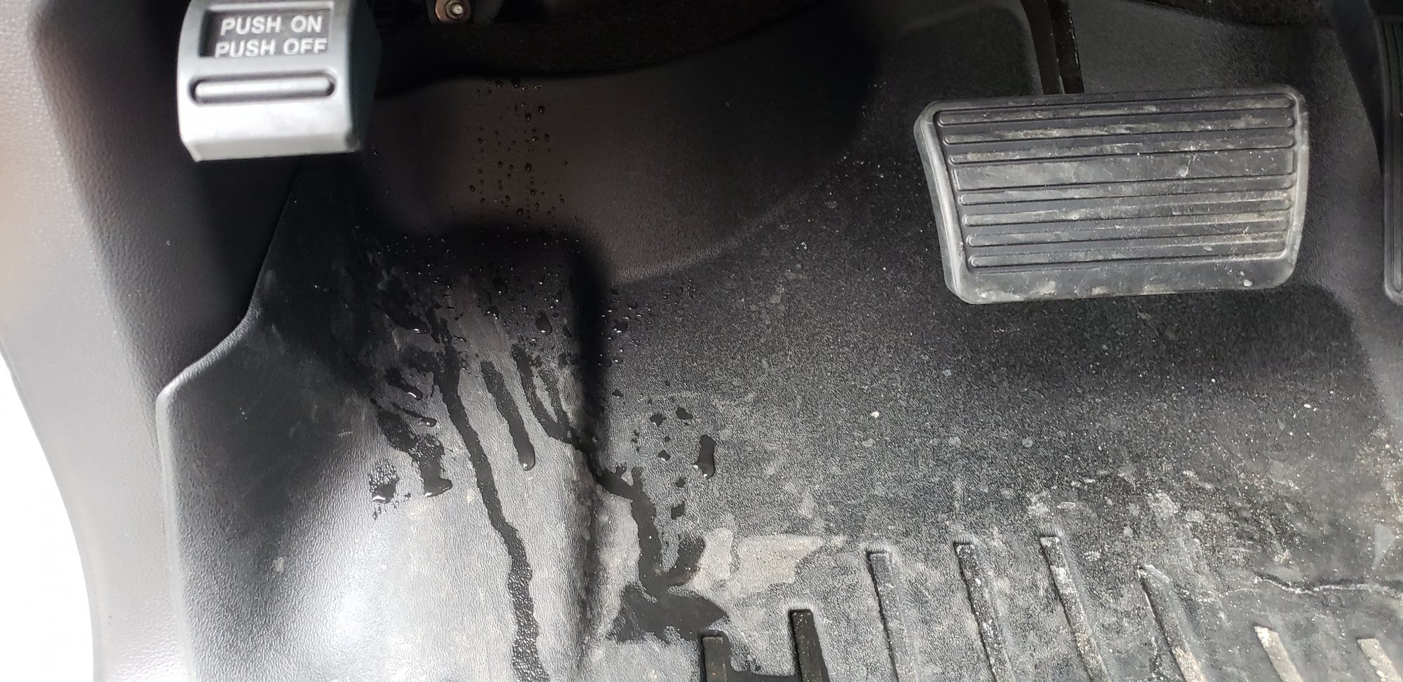 Water Leak From Under Dash Driver Side Into My Floor Mats 2014 2018