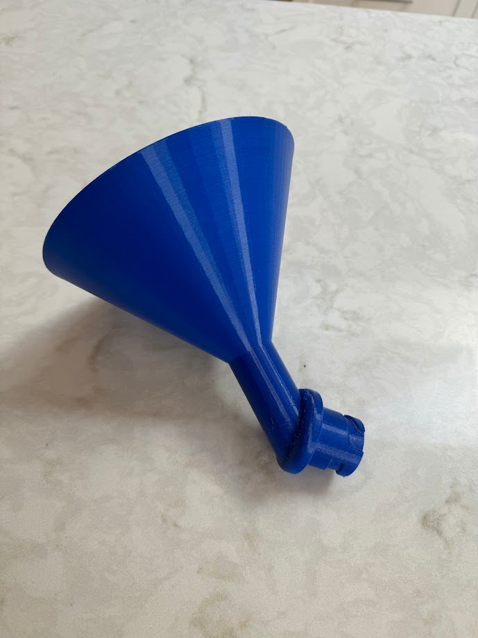 Oil Change - Custom Funnel - Modifications & Accessories - GM-Trucks.com
