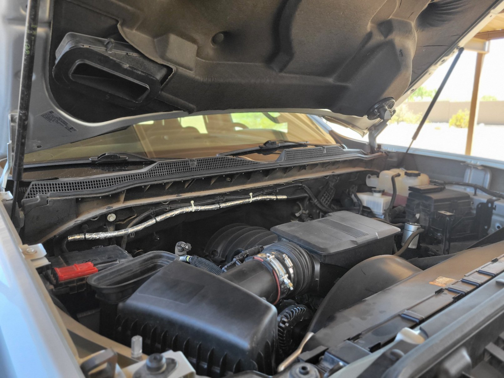 Converting an L8T hood to a functional L5P intake (functional hood ...