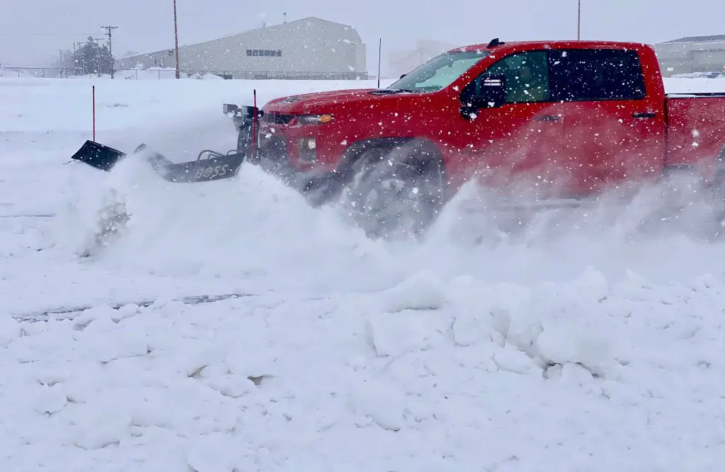 Chevy Silverado HD + BOSS Snowplow = Winter's Worst Nightmare | GM ...