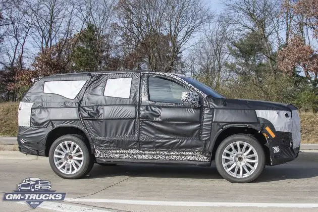 Camouflaged Cadillac Escalade Photographed - Left Over Test Bed Or High ...