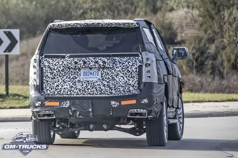 Camouflaged Cadillac Escalade Photographed - Left Over Test Bed Or High ...