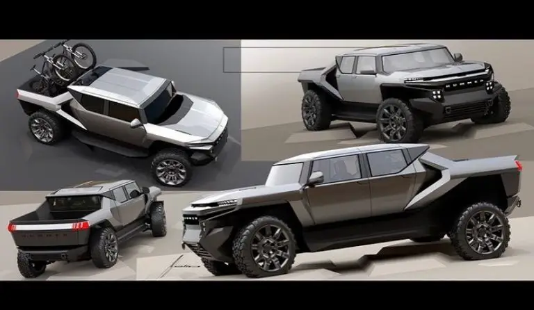 GM Design Shares Early Sketches That Inspired The HUMMER EV | GM-Trucks.com
