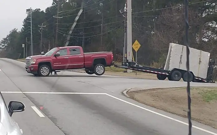 How NOT To Load A Trailer - Explained With One Photo | GM-Trucks.com