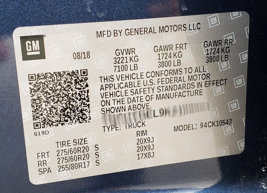 Full List Of 2024 Chevy Silverado 1500 RPO Codes GM Trucks Full List Of 2024 Chevy Silverado 1500 RPO Codes GM Trucks