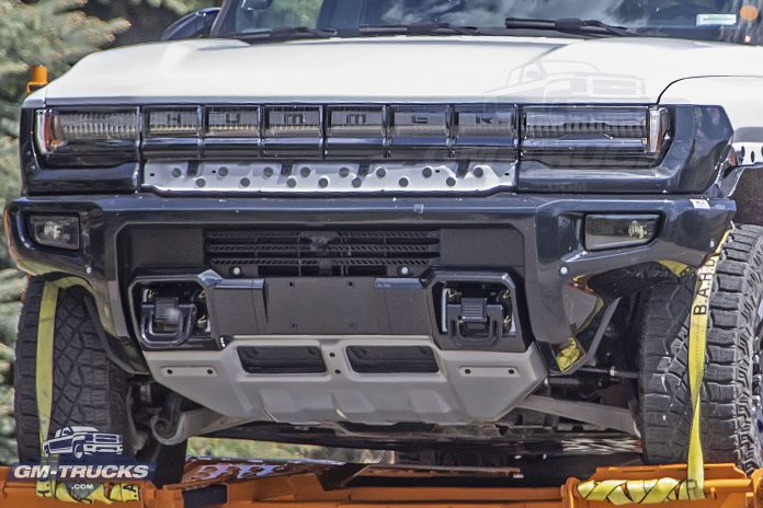 2022 GMC HUMMER EV Pickup With Production Ready Headlights Spotted | GM ...
