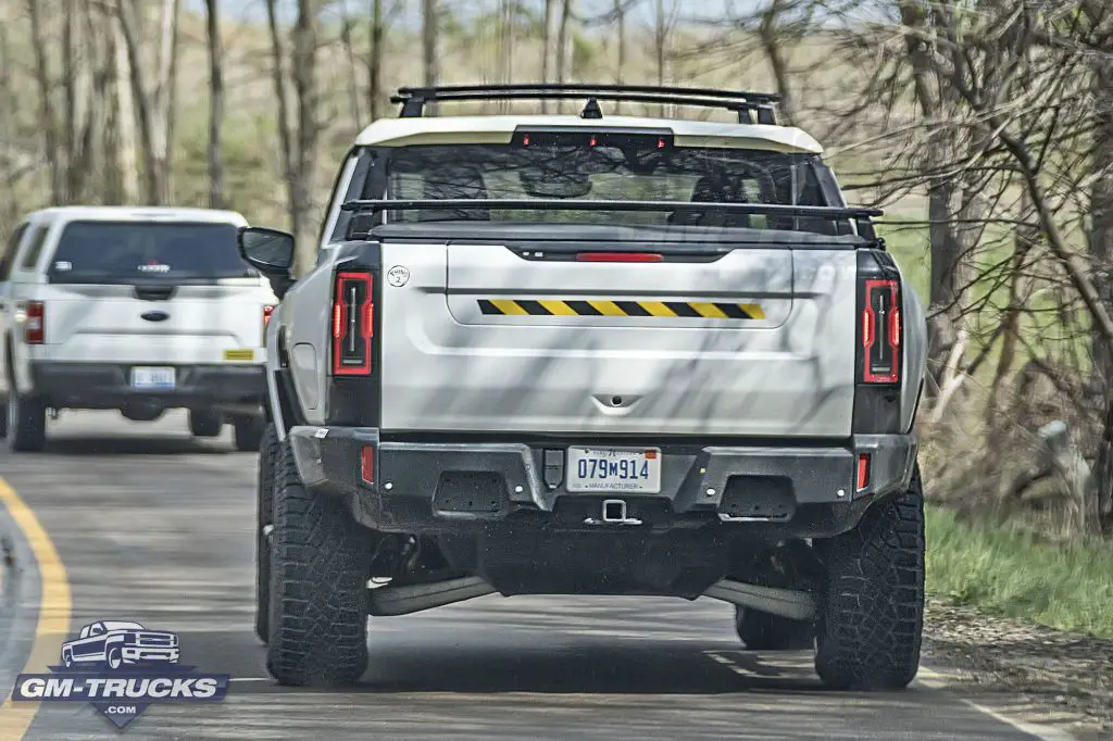HUMMER EV With Production Ready Lights & Accessories Spotted | GM ...