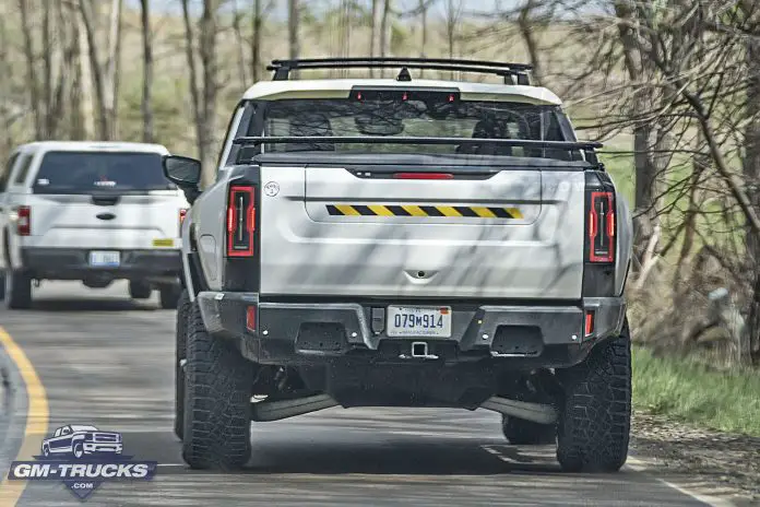 HUMMER EV With Production Ready Lights & Accessories Spotted | GM ...