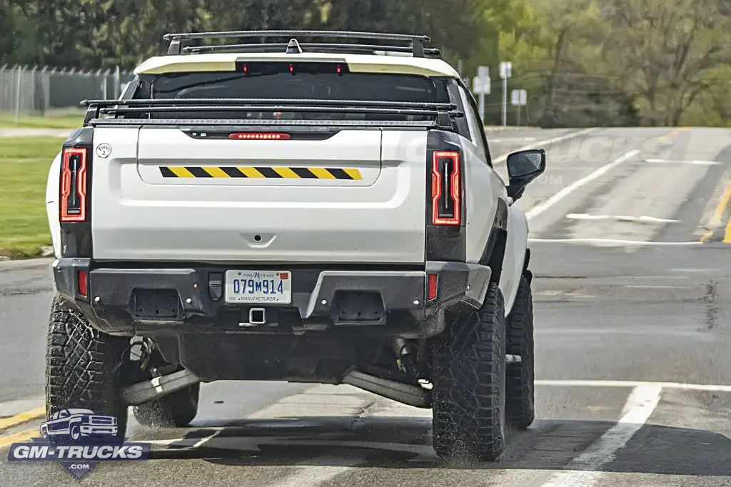 HUMMER EV With Production Ready Lights & Accessories Spotted | GM ...