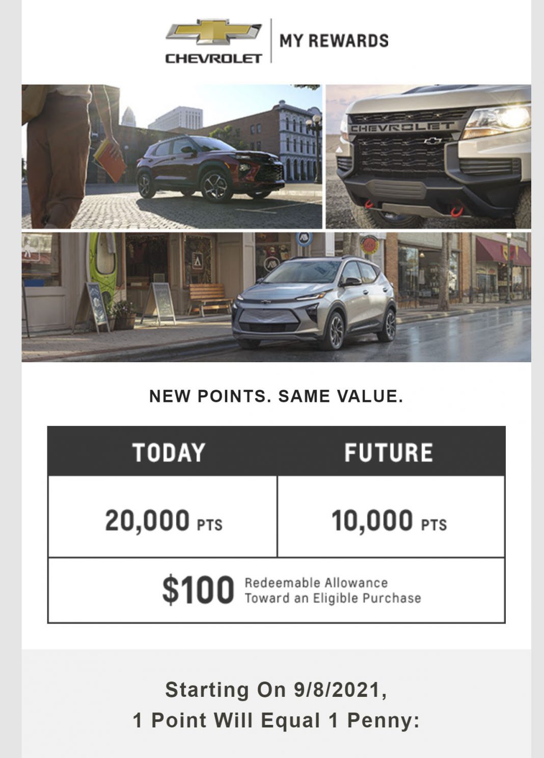 Heads Up! Chevy, GMC, Buick, & Cadillac Owner Rewards Points Are ...