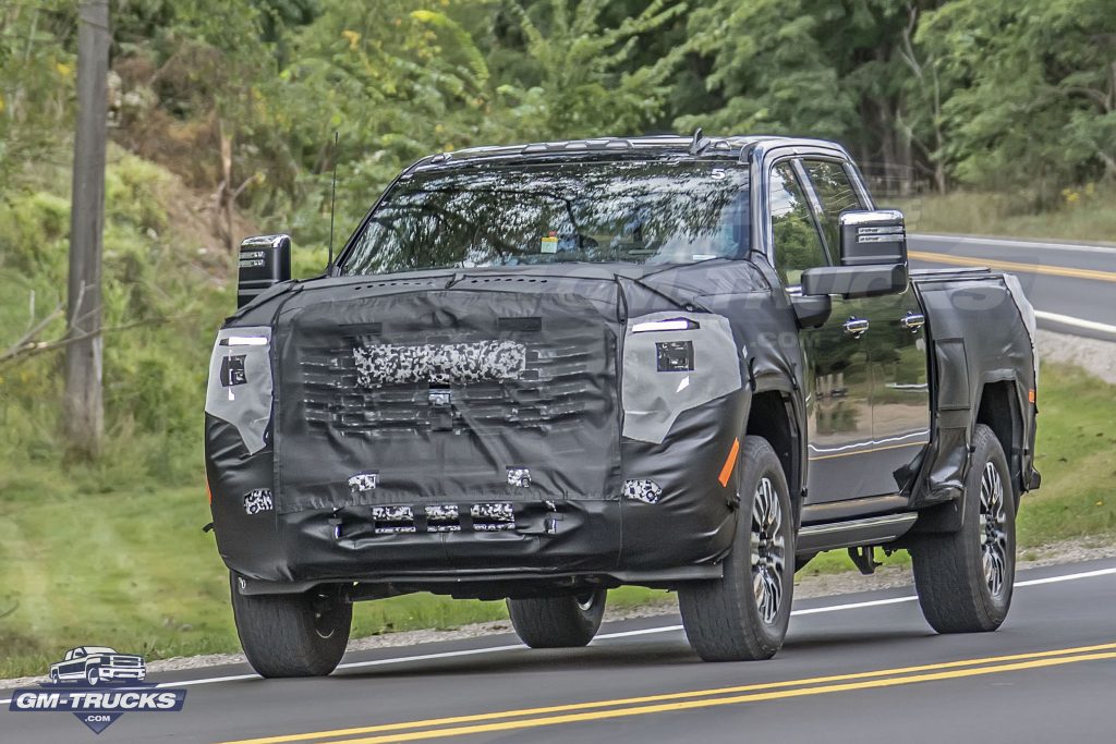 Refreshed 2023 GMC Sierra HD Prototype Caught With Production ...