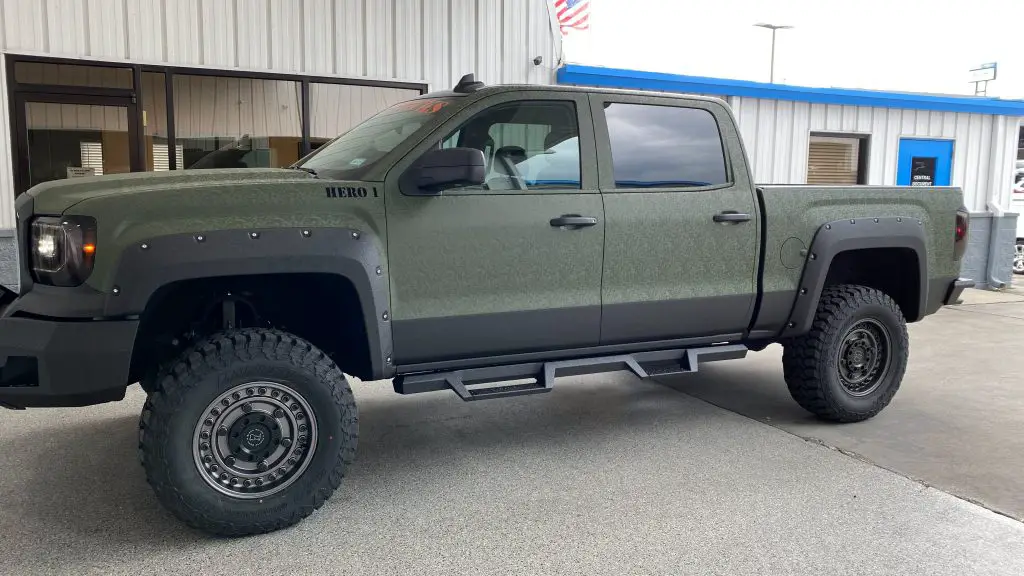 Custom GMC Sierra 1500 Auction Raised Money for Military Vets and ...