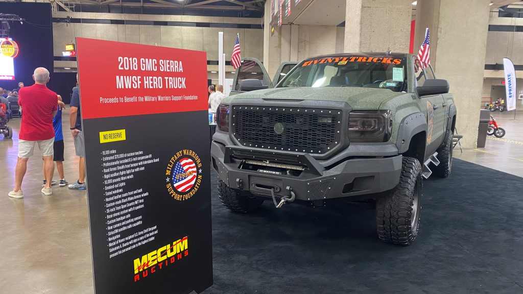 Custom GMC Sierra 1500 Auction Raised Money for Military Vets and ...