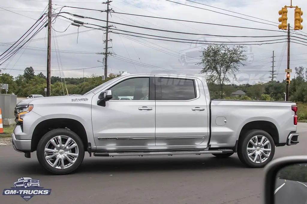 Undisguised 2022 Silverado High Country On Public Roads For The First ...
