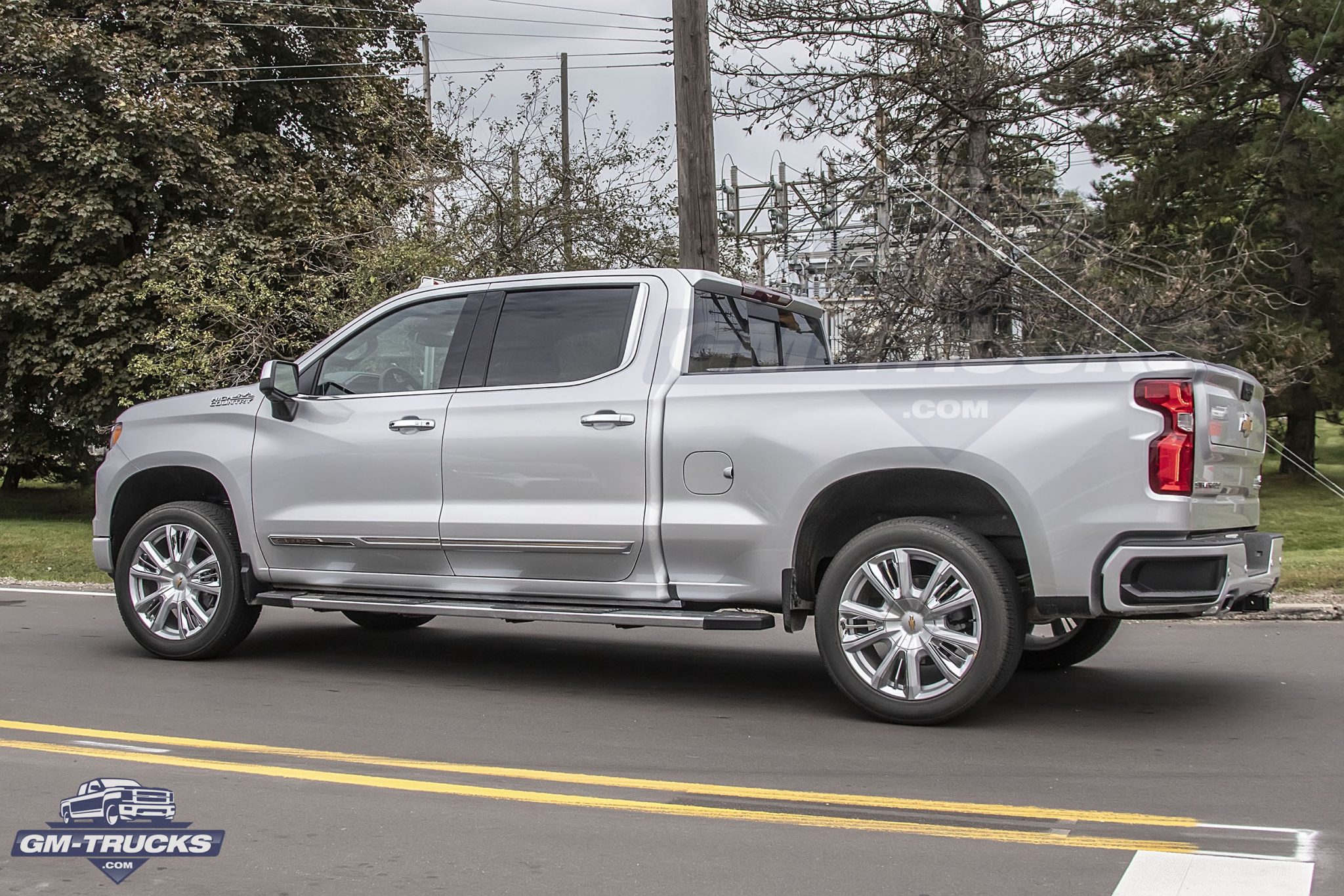 Undisguised 2022 Silverado High Country On Public Roads For The First ...
