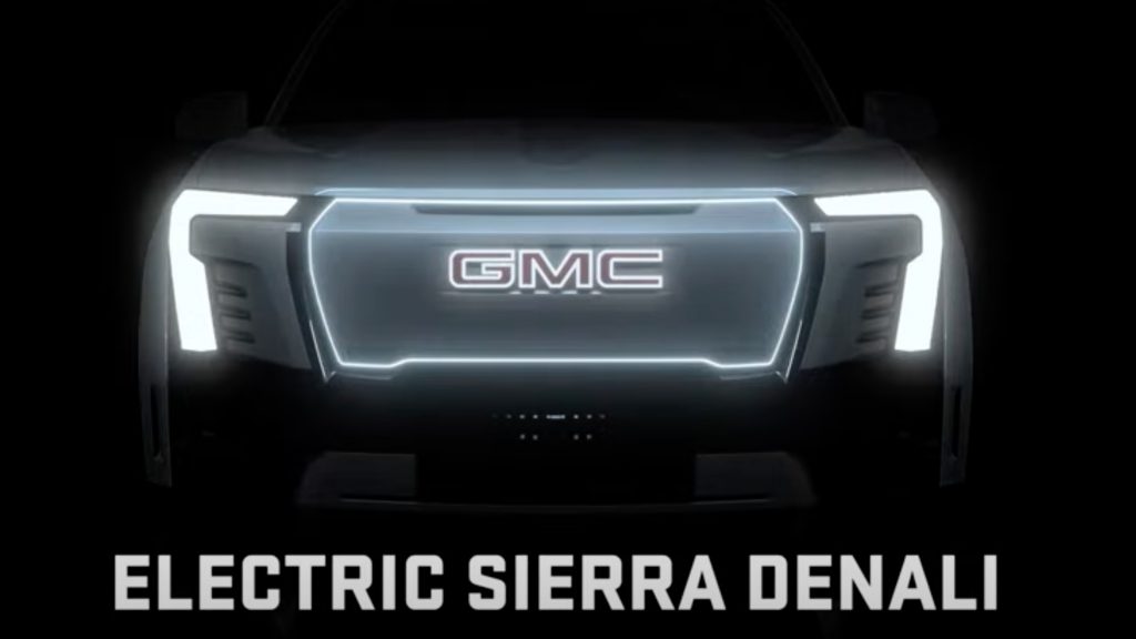 GMC Teases Electric Sierra Pickup Truck | GM-Trucks.com