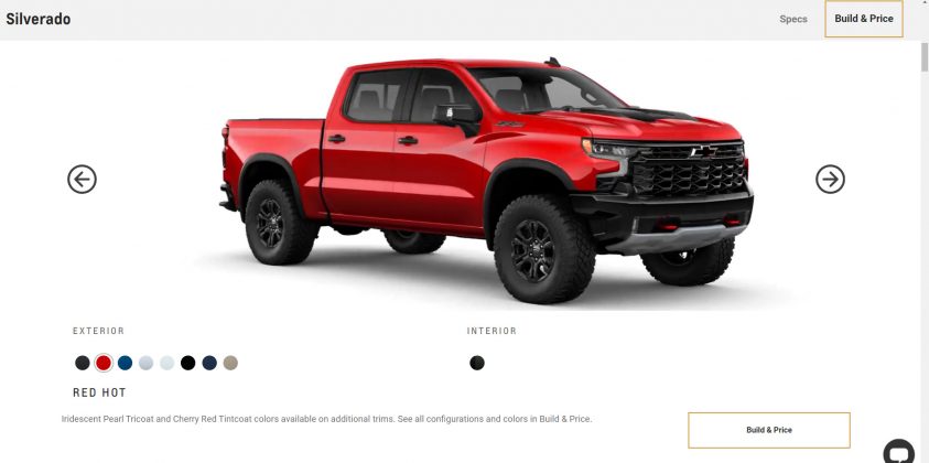 Chevrolet Launches New 2022 Silverado Build & Price Tool | GM-Trucks.com