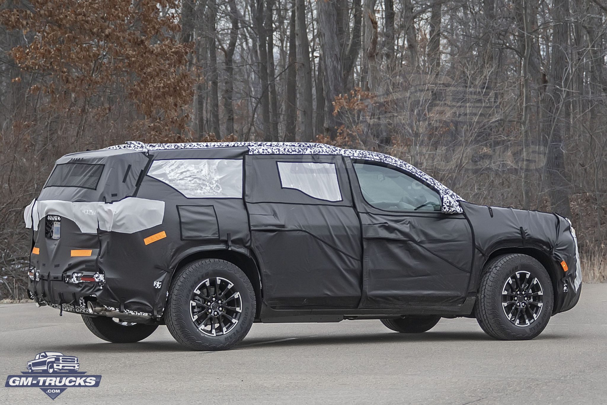 Off-Road Oriented 2024 GMC Acadia AT4 Prototype Photographed | GM ...