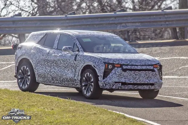 Mystery Prototype Photographed - Is It The 2024 Blazer EV? | GM-Trucks.com