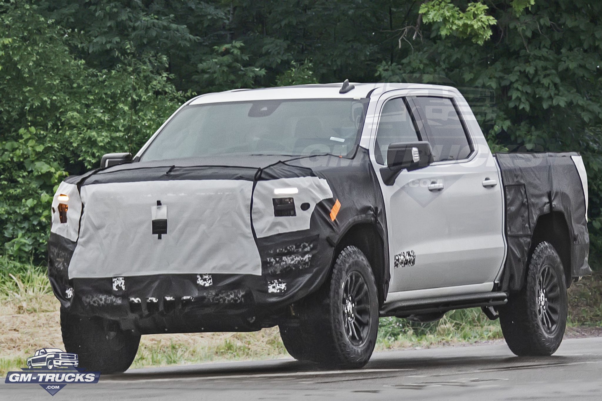 Is This A GMC Sierra AT4X Bison Being Tested? | GM-Trucks.com