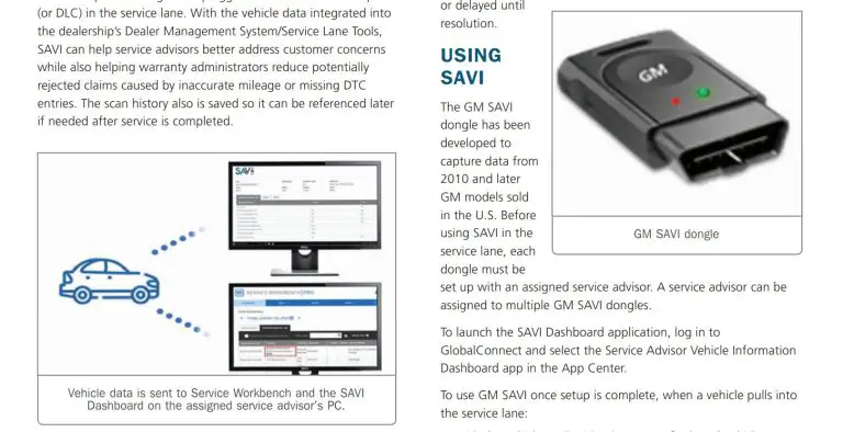 Warranty Service Check-In Is Getting "SAVI" For GM Service Advisors ...