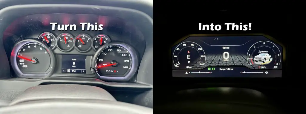 WAMS Teases 2022+ Silverado & Sierra Cluster & Steering Wheel Upgrades ...