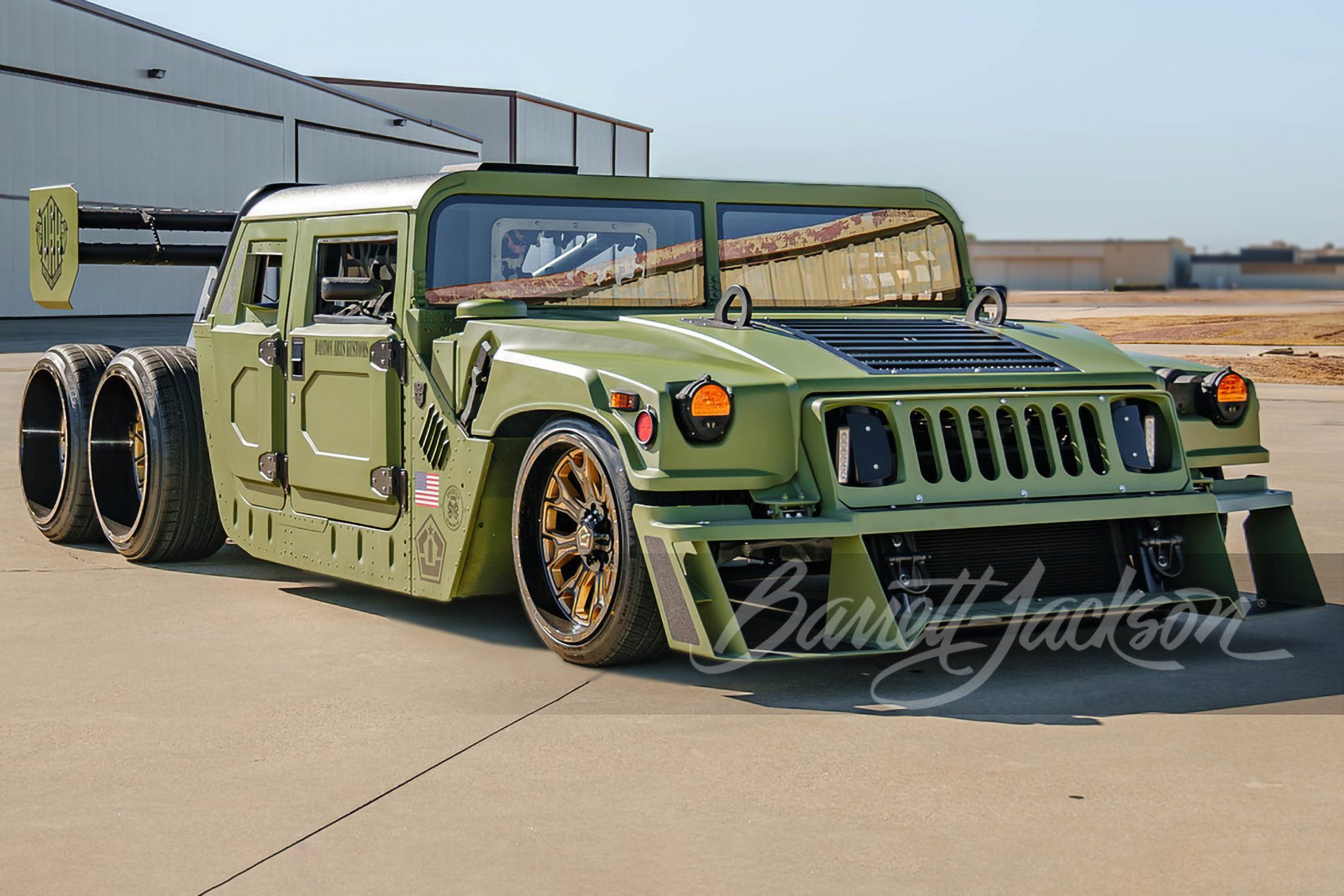717-Horsepower Custom 6X6 HUMVEE Auctions For Insane Price | GM-Trucks.com