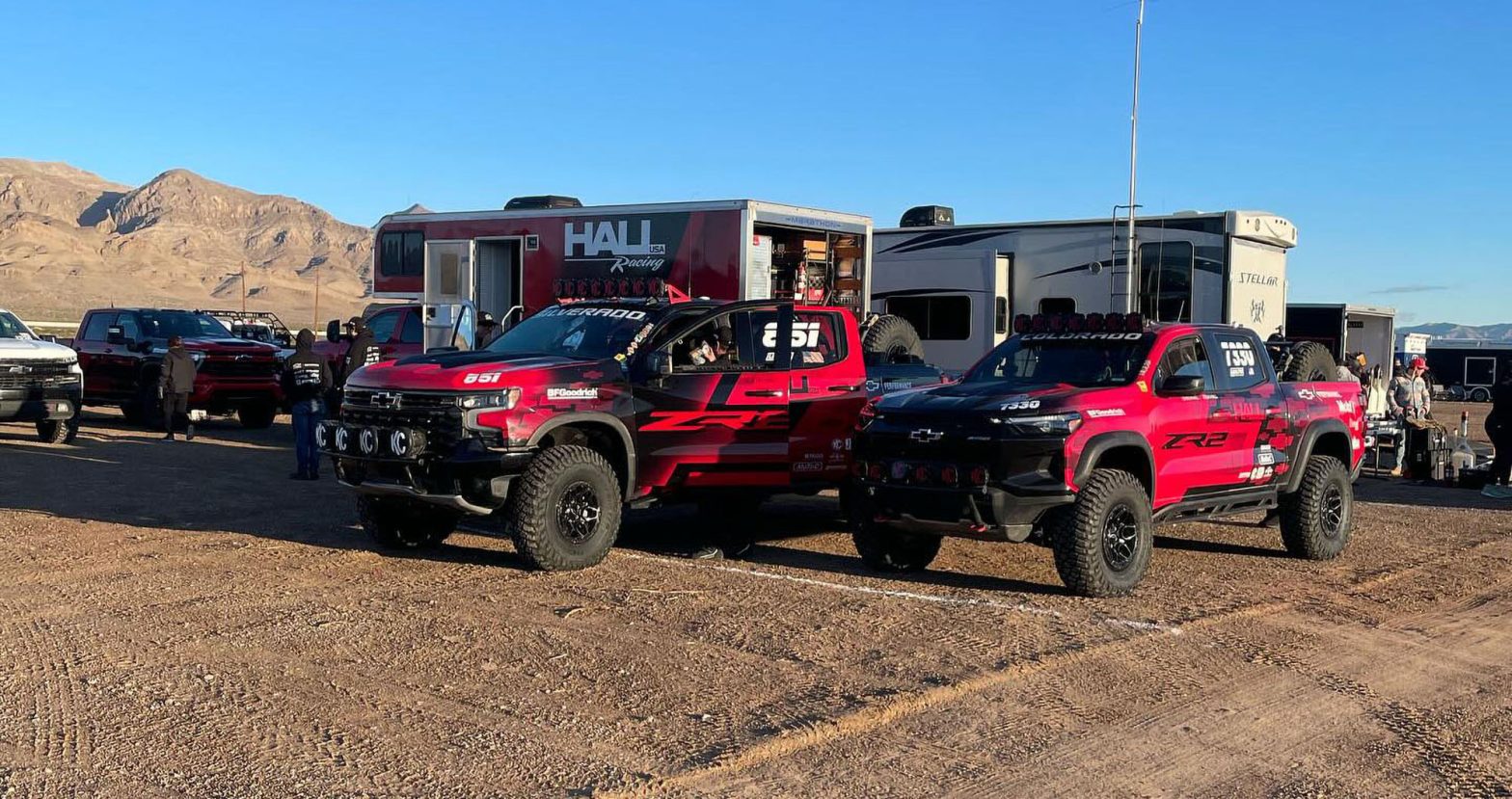 Hall Racing Completes Brutal 2024 Mint 400 In Stock Chevy Silverado ZR2 ...