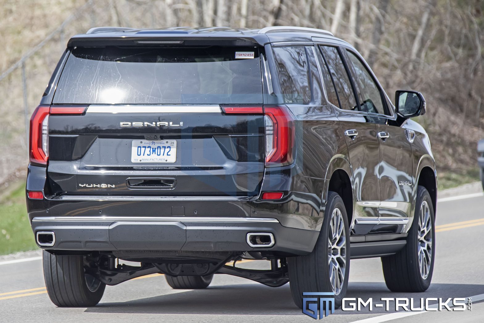 That's HOT: New 2025 GMC Yukon Denali Ultimate Caught In Production Trim | GM-Trucks.com